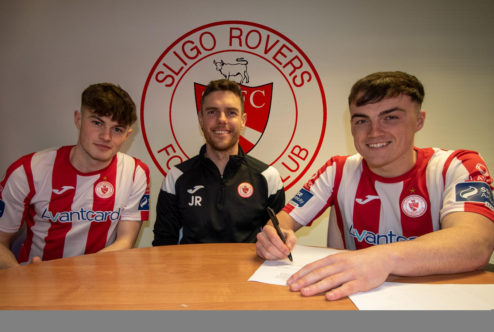 Academy players added to first-team squad – Sligo Rovers