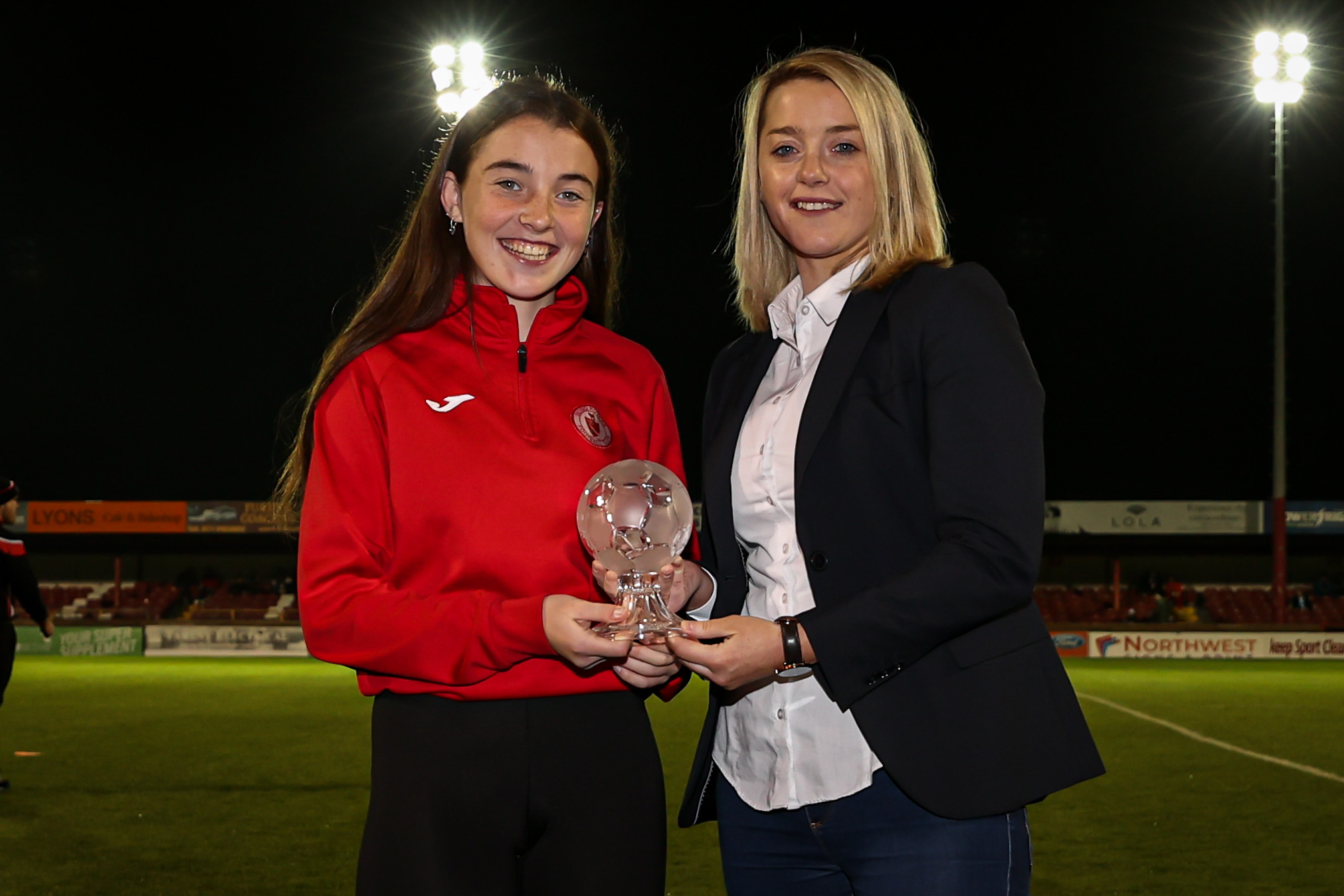 Cara King is Womens Under 17 Player of The Year – Sligo Rovers