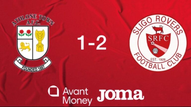 Report: Athlone Town 1-2 Rovers – Sligo Rovers