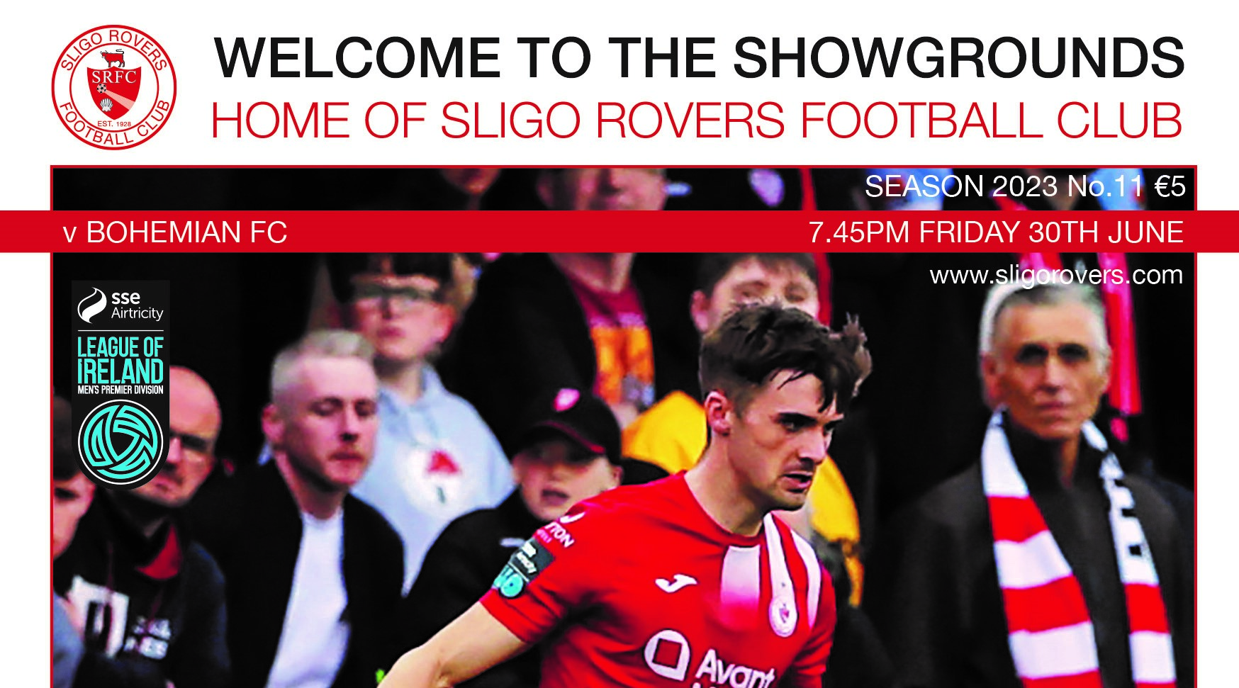 Bohemians Match Programme info – Sligo Rovers