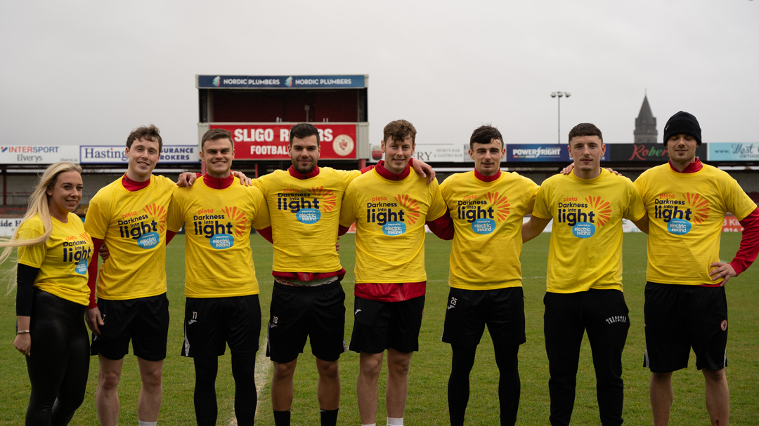 Sligo Rovers partner with Pieta House – Sligo Rovers