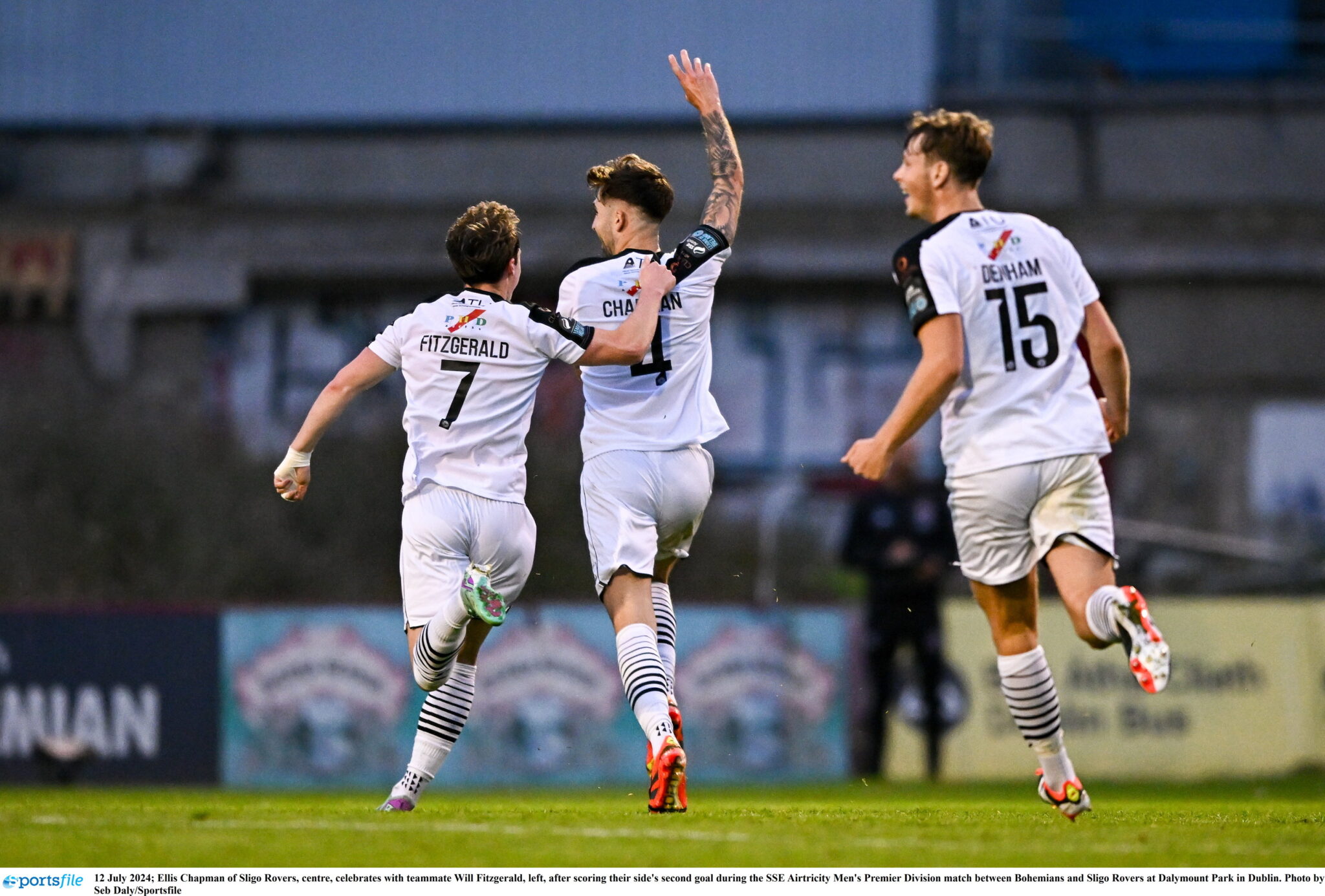 500 Club Winners July-August 2024 – Sligo Rovers