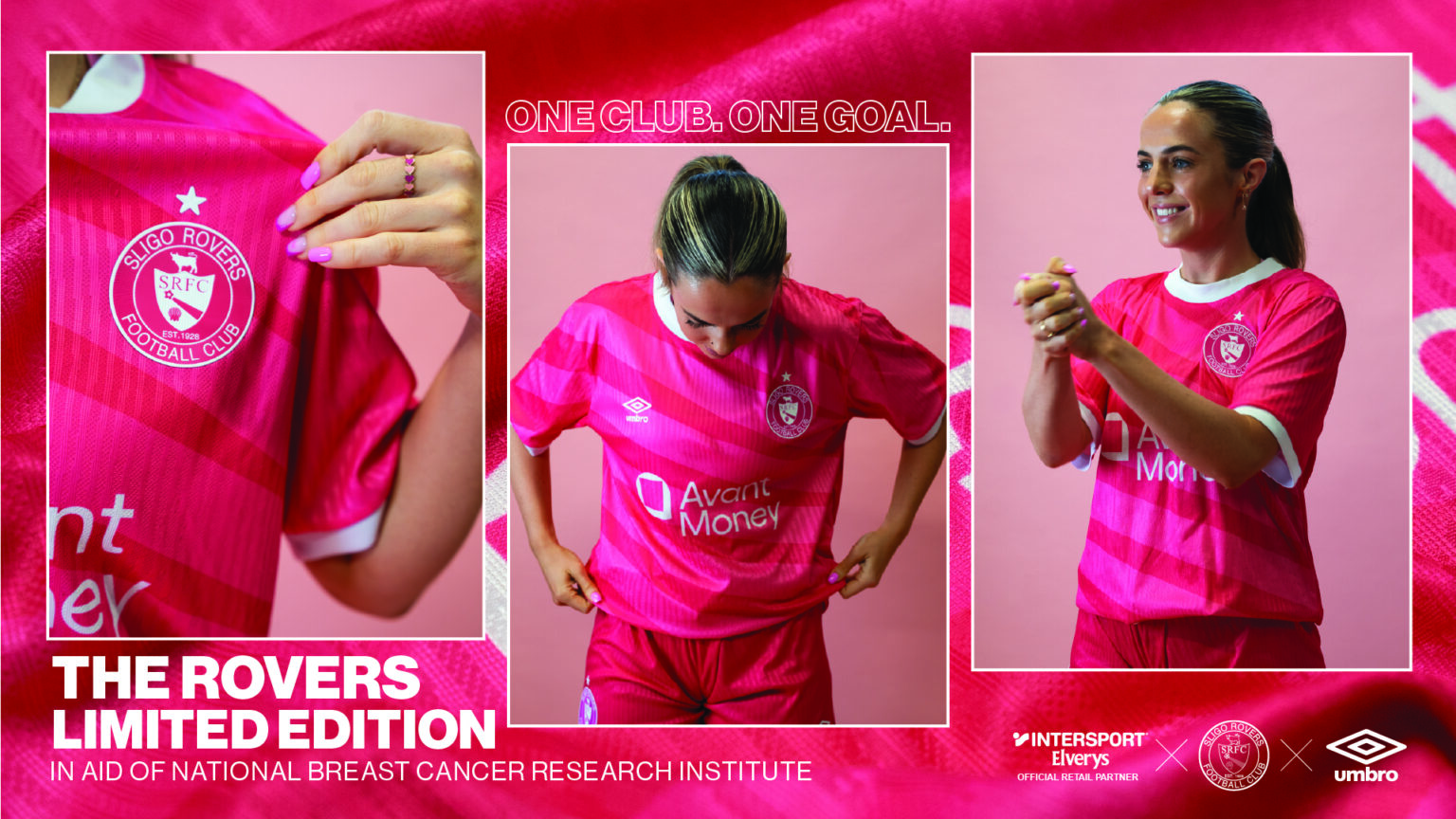 Sligo Rovers Launch Limited Edition Pink Kit in Support of Breast ...